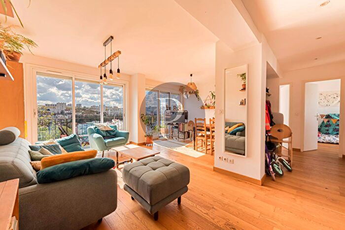 Appartement à vendre - Gentilly, Le Plateau - 4 pièces - 3 chambres