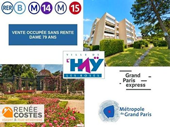 L'Haÿ-les-Roses, Petit Robinson : Appartement 1 pièce à vendre