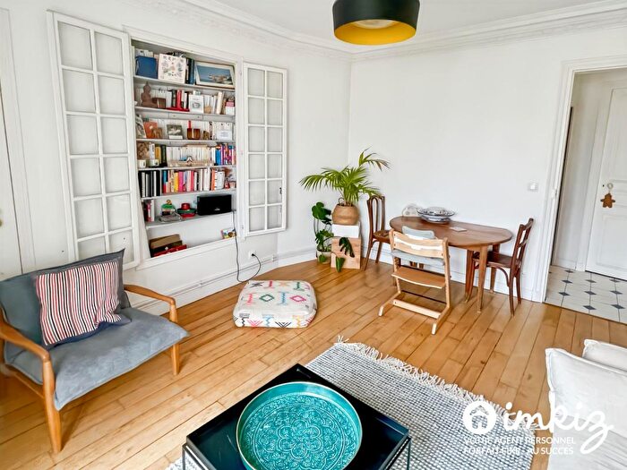 Paris 20ème, Belleville : Appartement 3 pièces à vendre