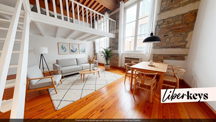 Appartement à vendre - Lyon e , Croix Rousse Est - 3 pièces - 2 chambres