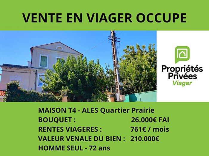 Alès, Prairie, Promelles, Fb du Soleil : Maison 5 pièces à vendre