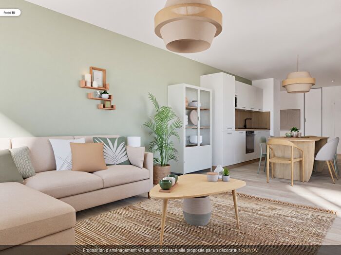 Appartement à vendre - Coublevie - 2 pièces - 1 chambre