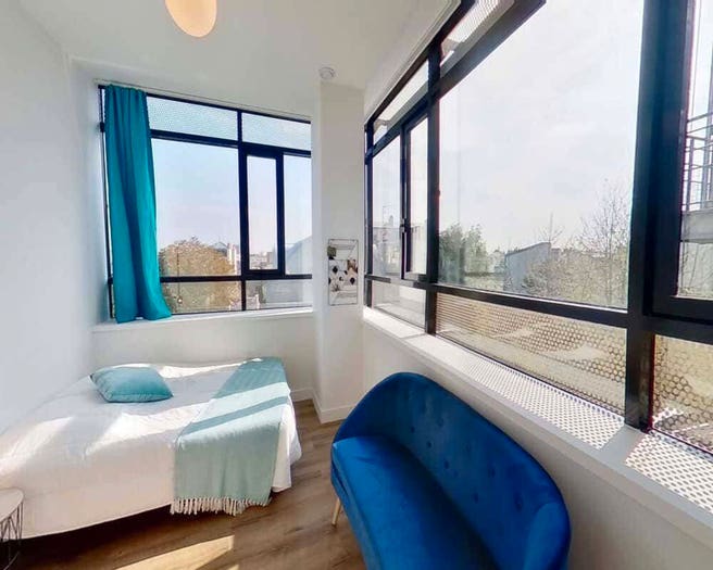 Appartement 1 pièce à Bac-Bécon-Flachat-Colombes, Asnières-sur-Seine, à louer