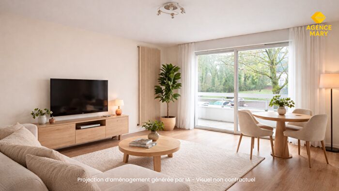 Appartement à vendre - Cusset - 3 pièces - 2 chambres