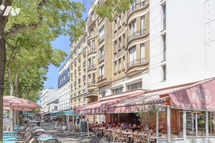 Paris 20ème, Belleville - Appartement 2 pièces à vendre