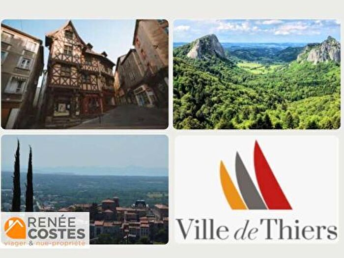 Maison à vendre - Thiers - 3 pièces - 2 chambres