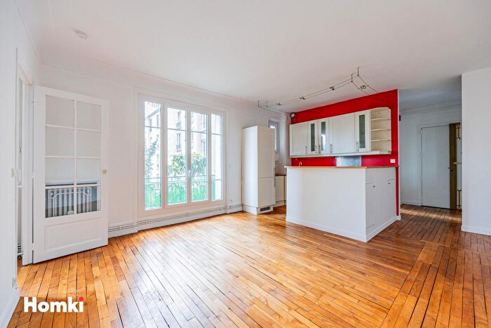 Appartement à vendre - Asnières-sur-Seine, Bécon, Bourguignons - 3 pièces - 2 chambres