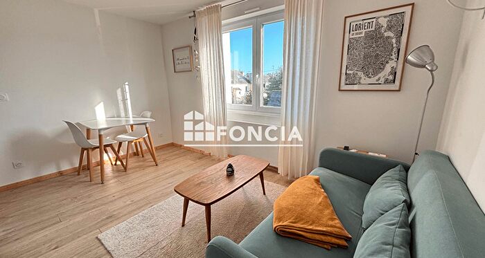 Appartement à vendre - Lorient, Merville Nouvelle ville - 2 pièces - 1 chambre