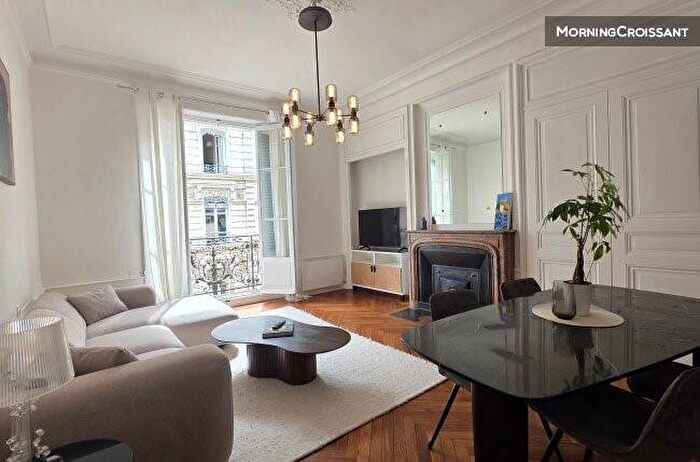 Appartement à louer - Foch, Lyon ème arrondissement - 3 pièces - 2 chambres