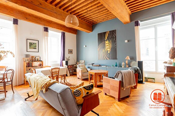 Appartement à vendre - Lyon er , Bas des Pentes, Presquîle - 4 pièces - 3 chambres