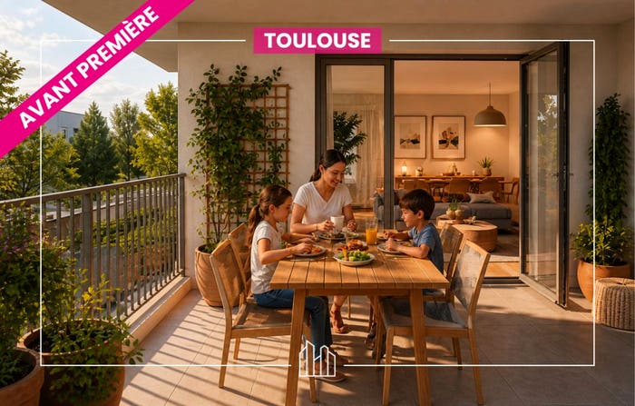 Maison 2 pièces à vendre à Toulouse, L'Ormeau, La Terrasse, La Grande Plaine