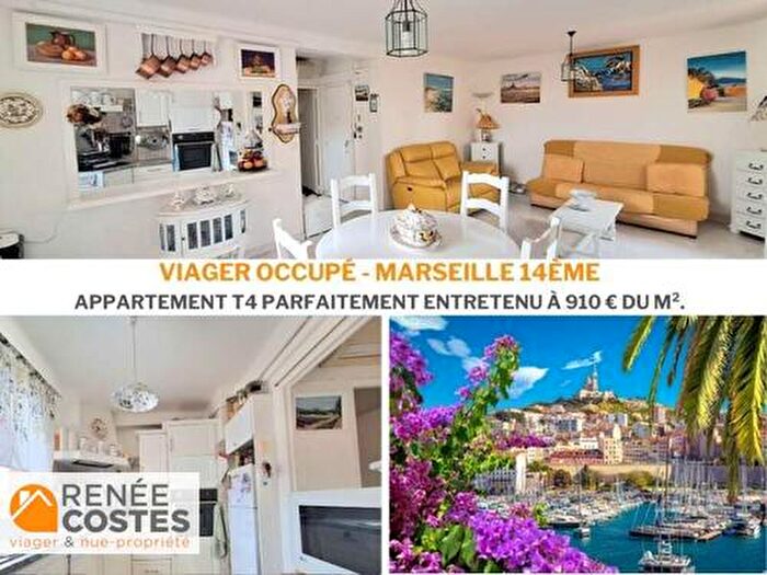 Appartement à vendre - Marseille e , Le Canet - 4 pièces - 2 chambres