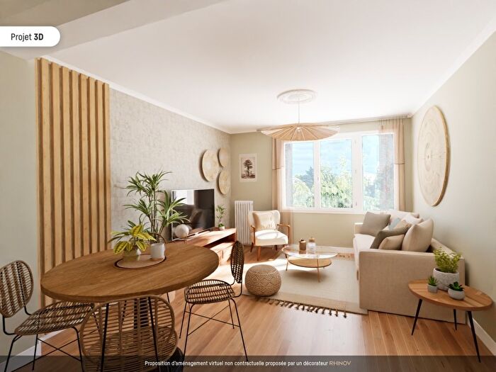 Appartement à vendre - Tours, Beaujardin - 3 pièces - 2 chambres