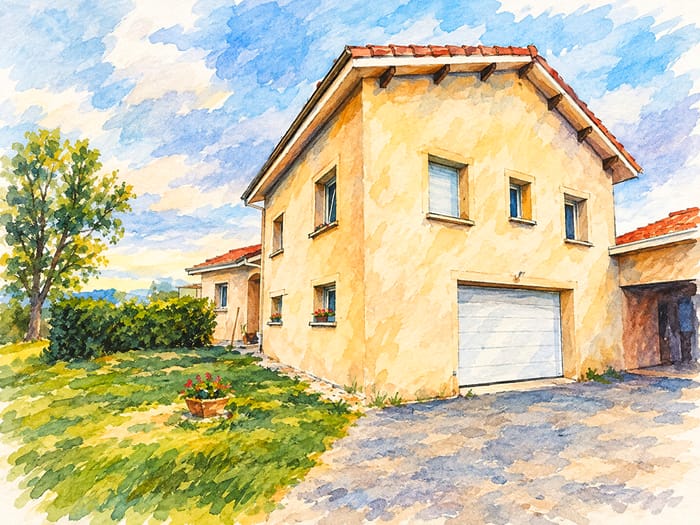 Saint-Romain-Lachalm - Maison 6 pièces à vendre