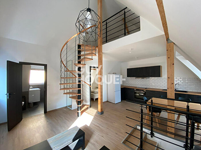 Appartement à louer - Mulhouse, Centre historique - 2 pièces - 1 chambre