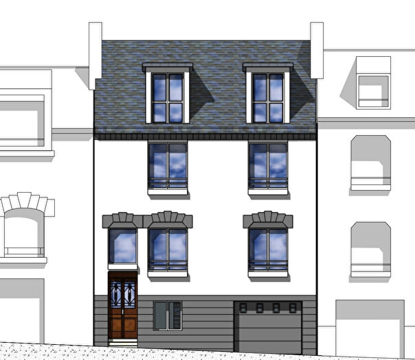 Appartement à vendre - Brest, Saint-Martin, Kérigonan - 3 pièces - 2 chambres