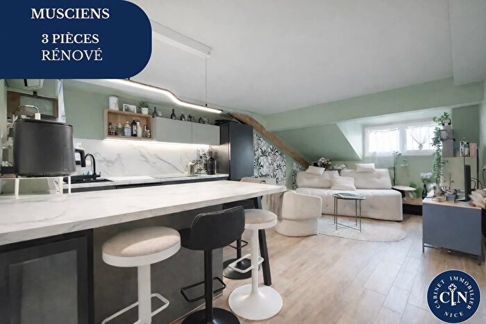 Appartement à vendre - Nice, Thiers, Musicien - 3 pièces - 2 chambres