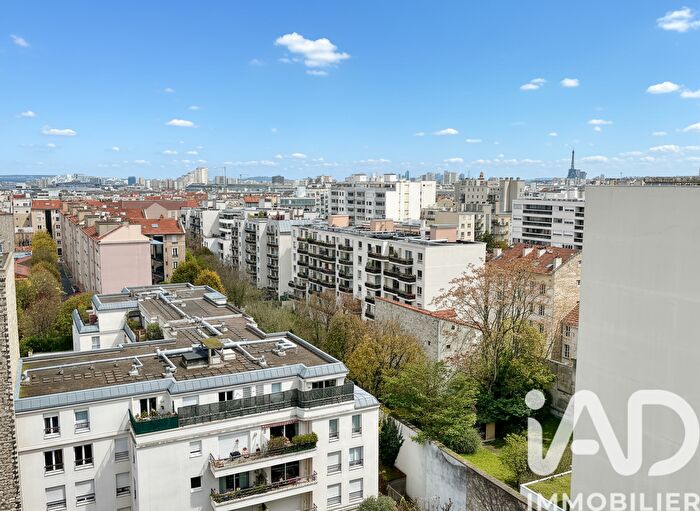 Appartement à vendre - Montrouge, Le vieux Montrouge - 3 pièces - 2 chambres