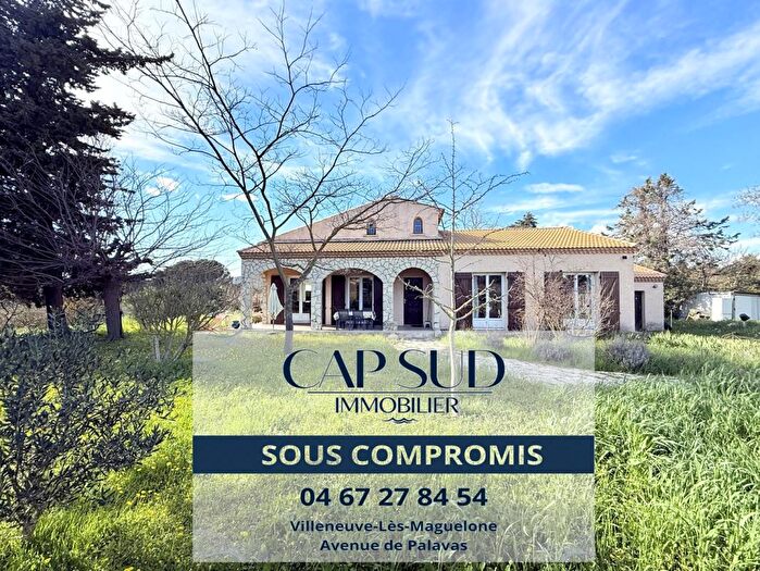 Maison à vendre - Villeneuve-lès-Maguelone - 5 pièces - 4 chambres