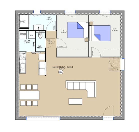 Maisons à vendre et appartements à louer - 3