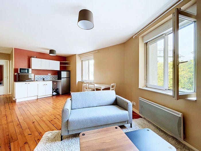 Appartement 2 pièces à Bourg, Le Relecq-Kerhuon, à louer