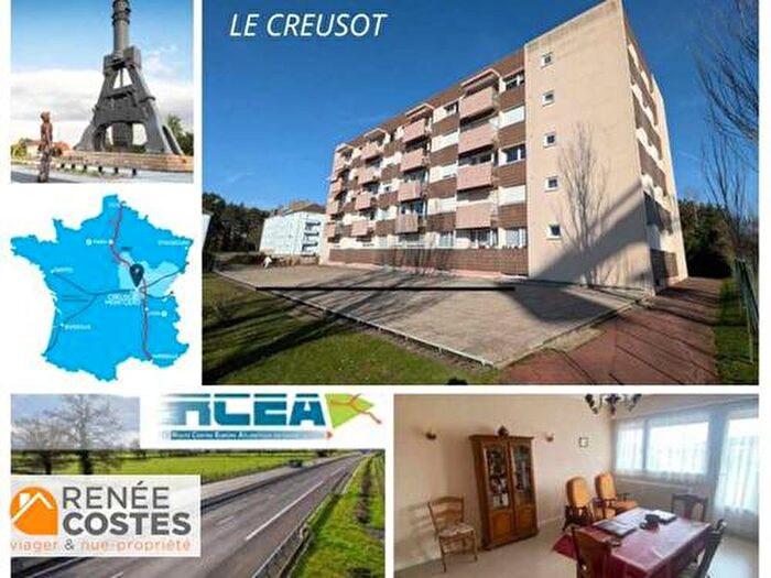Appartement à vendre - Le Creusot, Sud Est - 3 pièces - 2 chambres