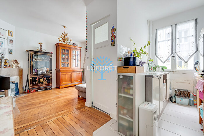 Appartement 2 pièces à Paris 20ème, Télégraphe, Pelleport, Saint-Fargeau, à vendre