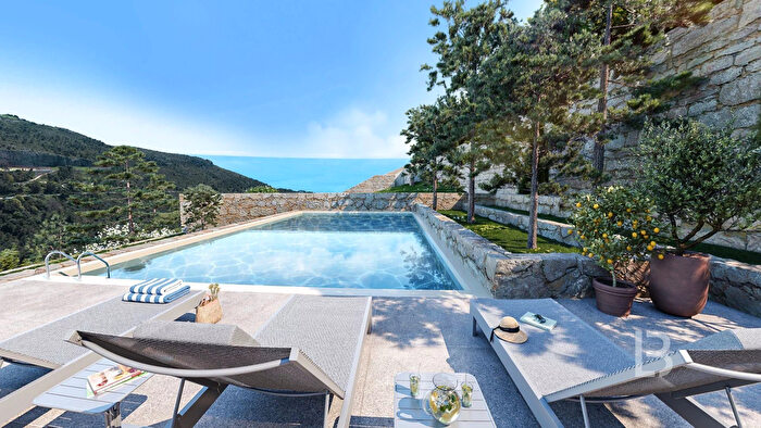 Appartement à vendre - La Turbie - 3 pièces - 2 chambres