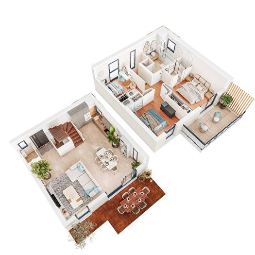 Maisons à vendre et appartements à louer - 2