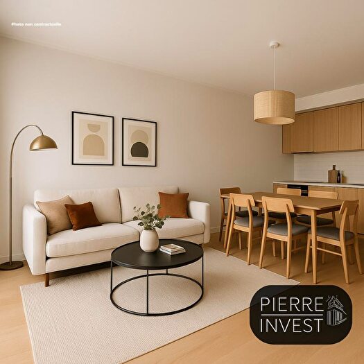Appartement à vendre - Montrouge, Haut-Mesnil Grand Sud - 2 pièces - 1 chambre