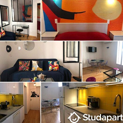 Appartement à louer - Mont Saint Clair-Hôtel de Ville, Sète - 2 pièces - 1 chambre