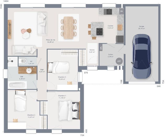Maisons à vendre et appartements à louer - 2