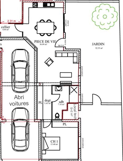 Appartement 2 pièces à vendre à Valergues