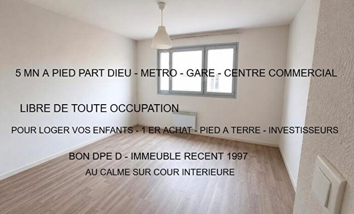 Appartement 1 pièce à vendre à Lyon 3ème, Voltaire, Part Dieu