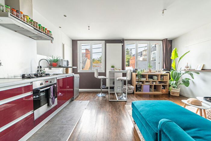 Appartement à vendre - Nantes, Canclaux, Mellinet - 3 pièces - 2 chambres