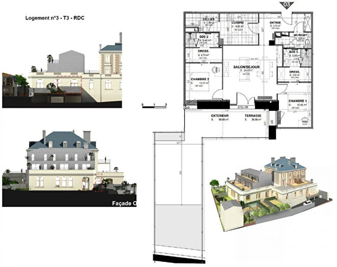 Maisons à vendre et appartements à louer - 3