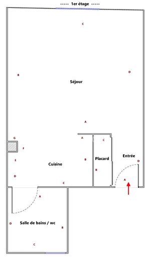 Appartement 1 pièce à vendre à Paris 4ème, Arsenal