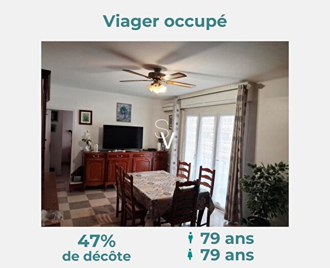 Appartement à vendre - Toulon, Saint-Roch - 3 pièces - 2 chambres