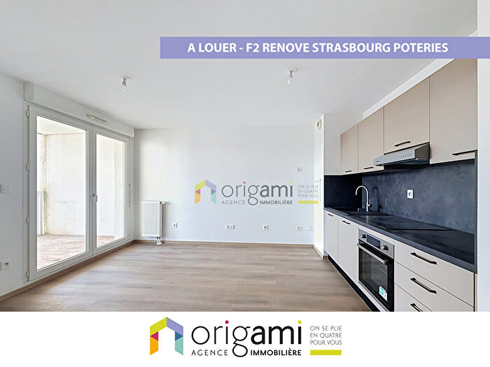 Appartement 2 pièces à louer à Strasbourg, Poteries, Clos des Ecrivains