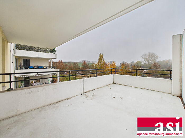 Appartement à vendre - Strasbourg, Poteries, Clos des Ecrivains - 3 pièces - 2 chambres