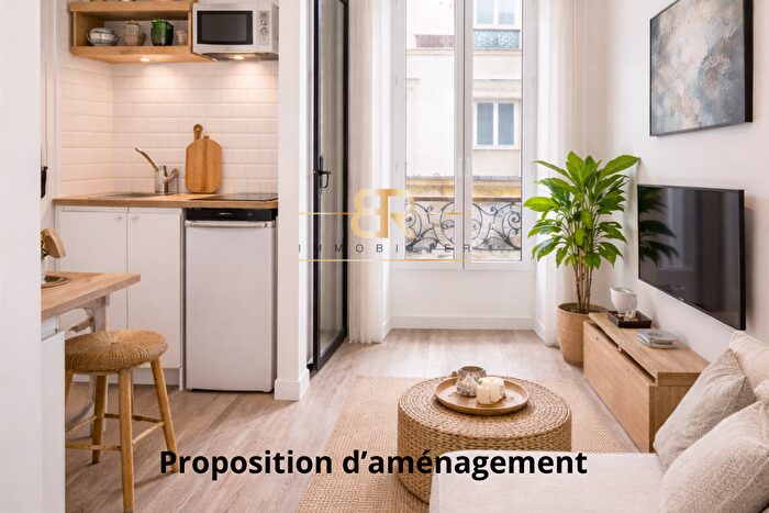 Appartement 1 pièce à Paris 10ème, Goncourt, Canal Saint-Martin, à vendre