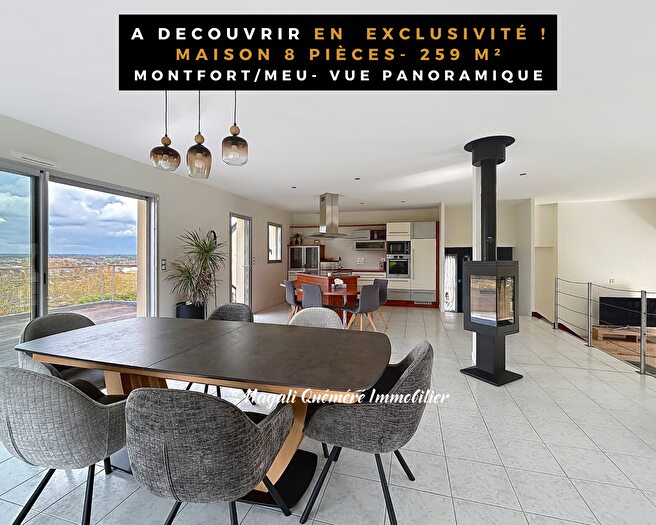Maison 8 pièces à Montfort-sur-Meu, à vendre