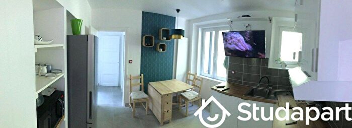 Appartement à louer - Abbaye, Grenoble - 1 pièce - 1 chambre
