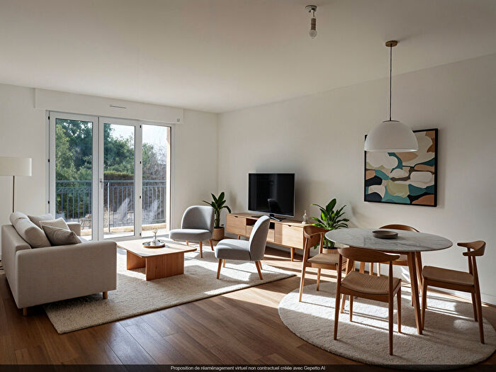 Appartement à vendre - Nantes, Longchamp, Rond-Point de Rennes, Perverie, Américains - 3 pièces - 2 chambres