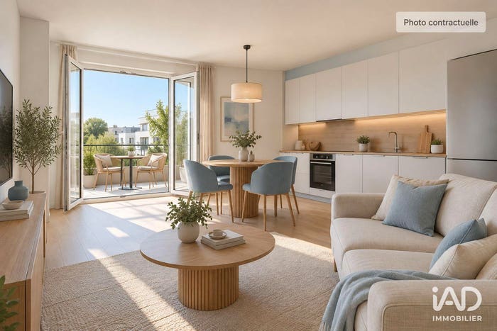 Appartement 3 pièces à vendre à Roissy-en-Brie, ZAC de la Vallée, Renardiere