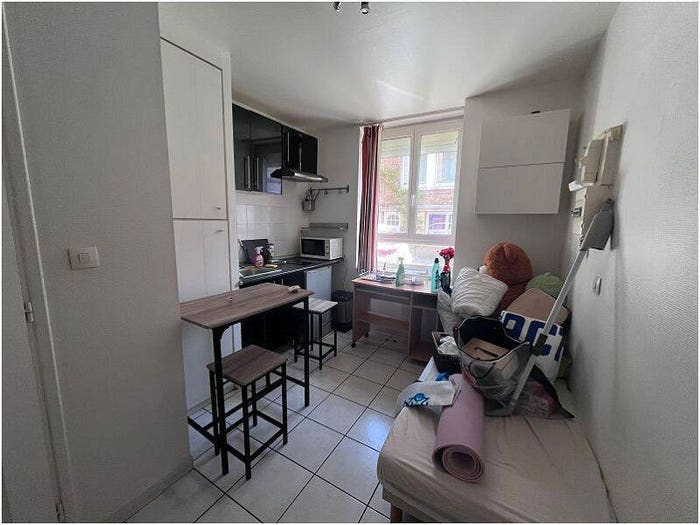Wazemmes, Lille - Appartement 1 pièce à louer