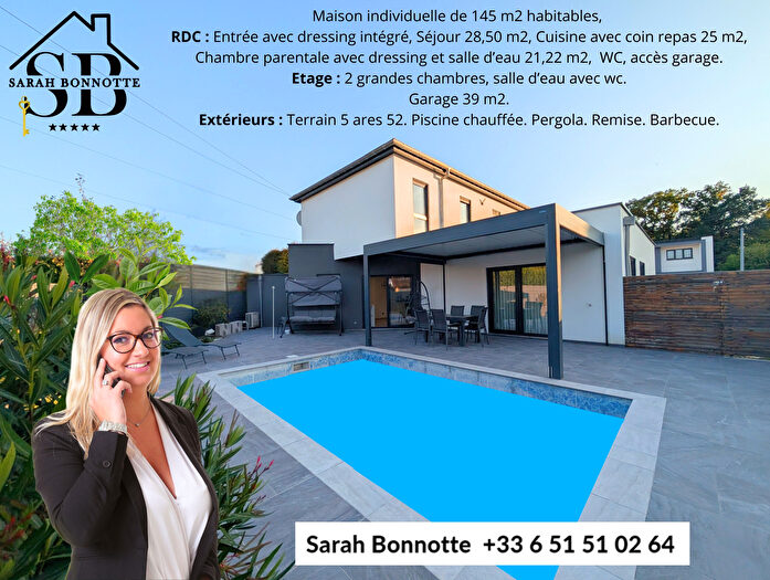 Maison à vendre - Richwiller - 5 pièces - 3 chambres