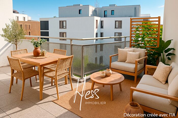 Appartement à vendre - Strasbourg, Robertsau - 3 pièces - 2 chambres