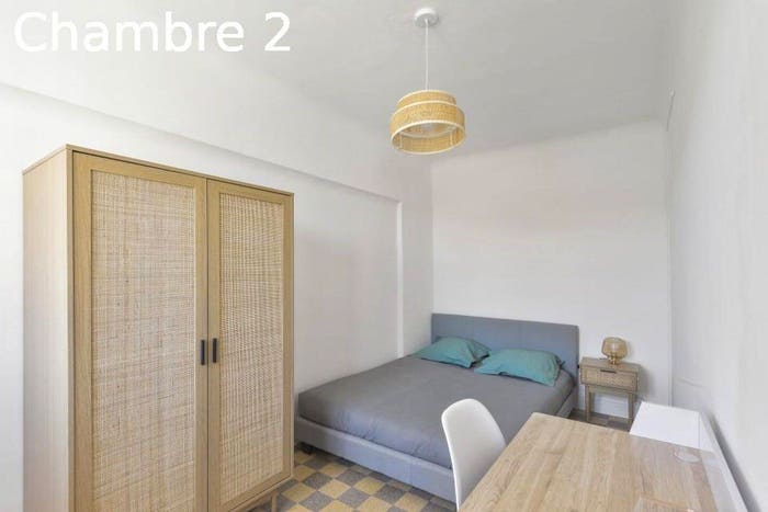 Saint Mauront, Marseille 3ème arrondissement - Appartement 4 pièces à louer