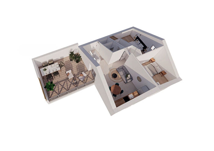 Appartement à vendre - Anglet, Cinq Cantons - 3 pièces - 2 chambres